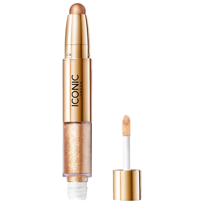 Glaze Dual Ended Eyeshadow Crayon/Mirage - nude bronze – Solistta