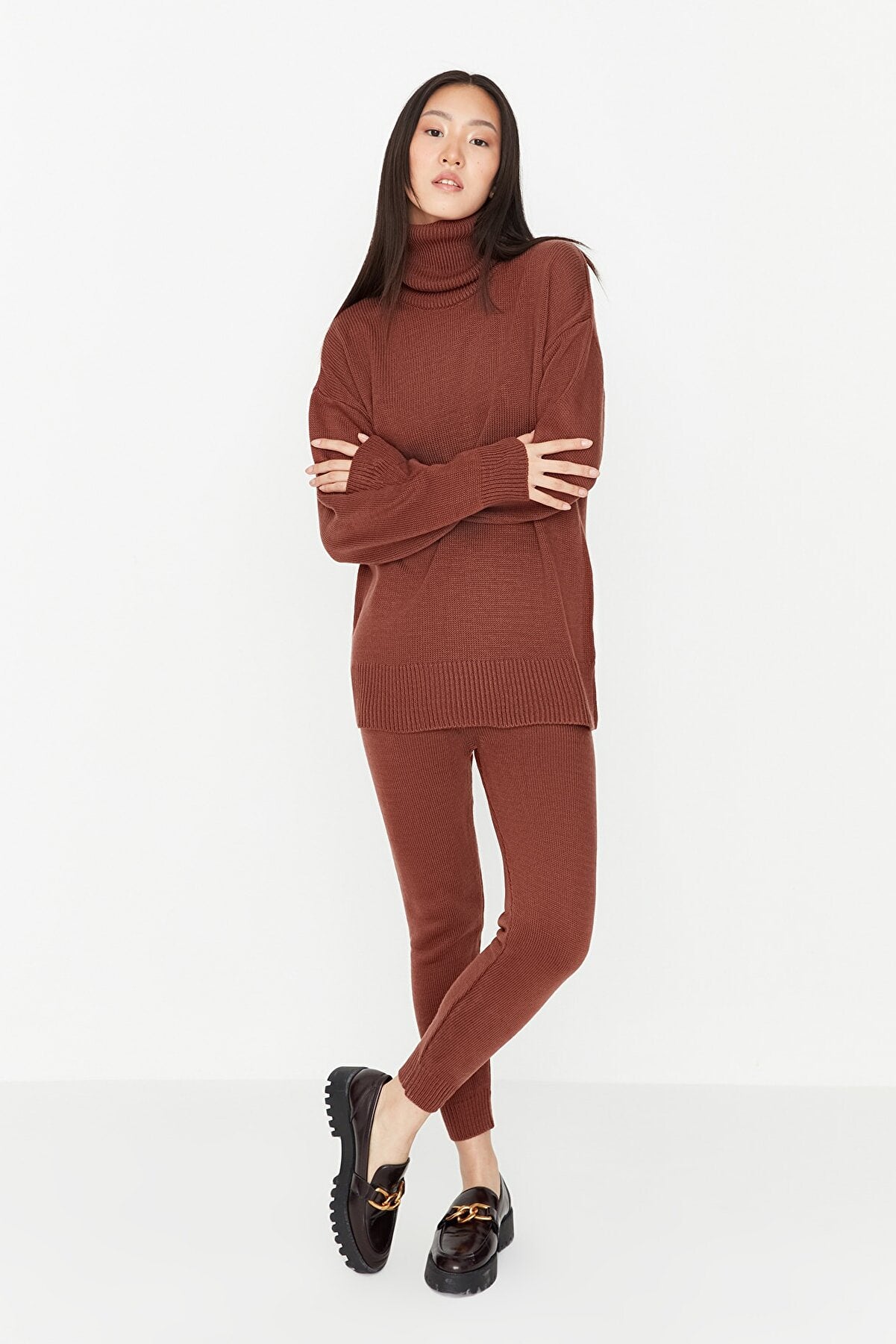 Brown co-ord set – Solistta