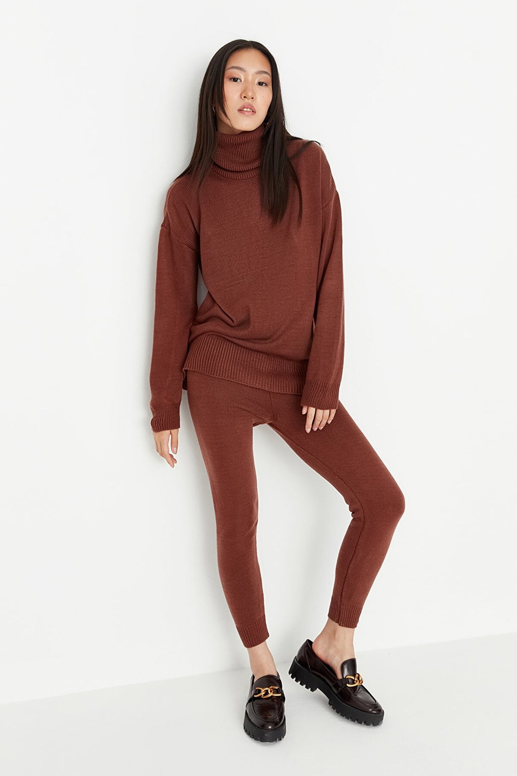 Brown co-ord set – Solistta